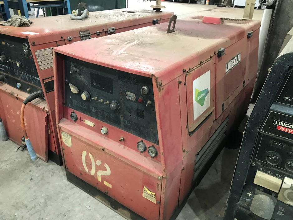 1x Lincoln Electric Diesel Welder/Generator Auction (0071-3026814 ...