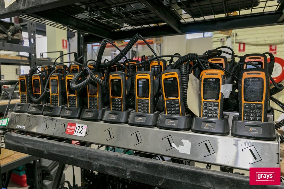 Mine Safe MP70 20x VoIP Hand Mine Phone with Charging Station Auction ...