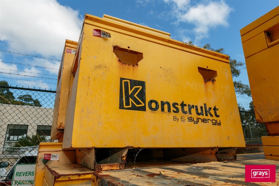 Konstrukt Steel Site Tool Box Auction (0402-5054208) | Grays Australia