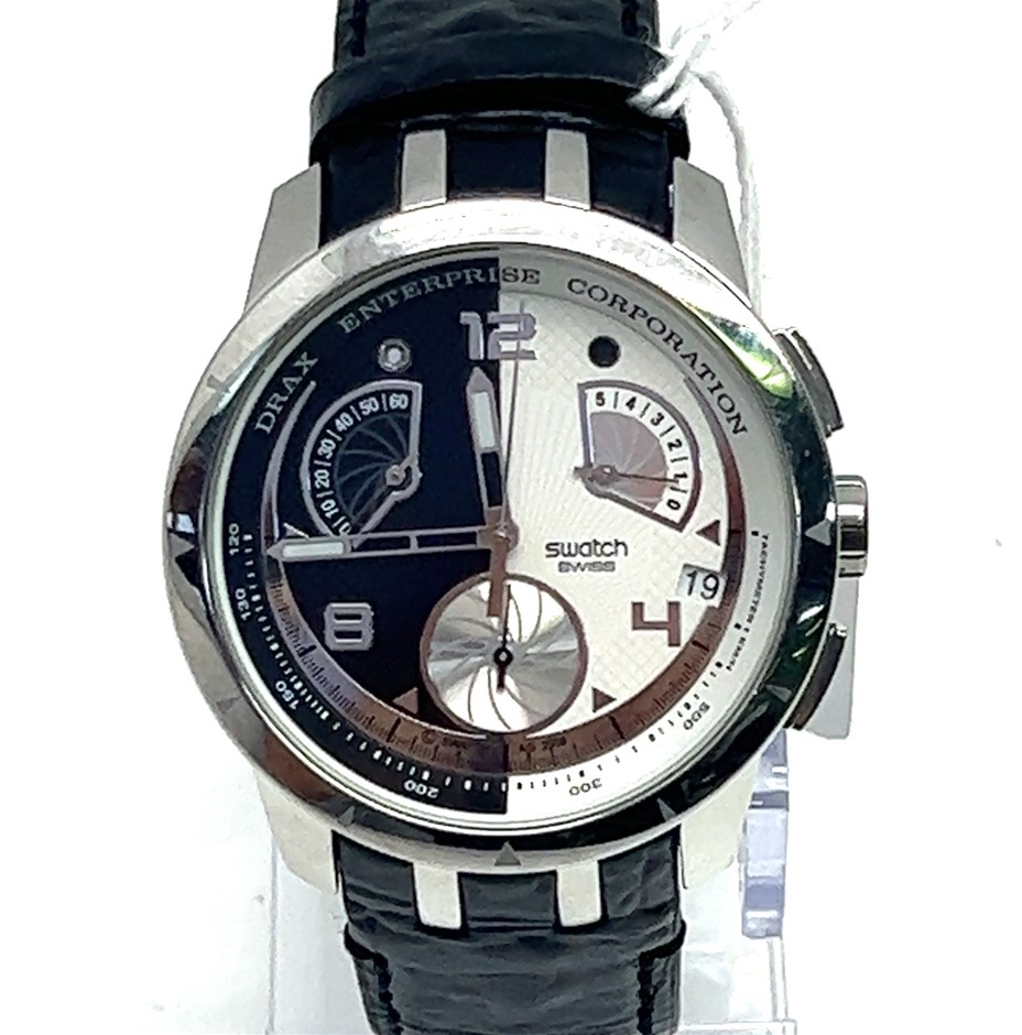 Swatch Swiss Chronograph Watch Auction (0011-2555650) | Grays Australia