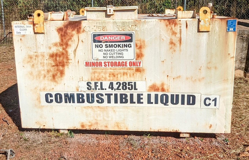 4000 Ltrs Portable Fuel Pod Auction (0025-8017947) | Grays Australia