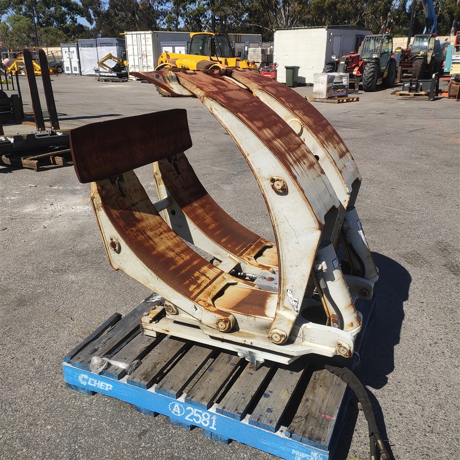 Cascade Rotating Grapple Forklift Attachment Auction (0014-9046360 ...