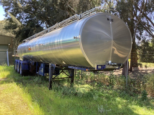 1991 Tieman Industries 5830-HDFS-3CA-FGT Triaxle Tanker Trailer Auction ...