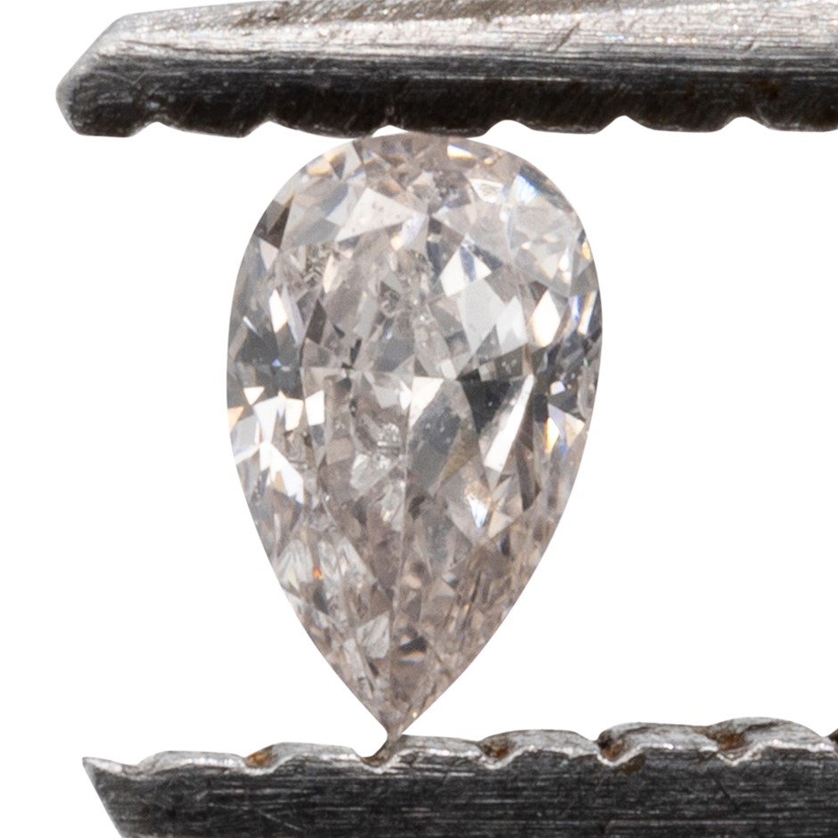 6 Point Fancy Light Pink Genuine Diamond Auction (0002-2556119) | Grays ...