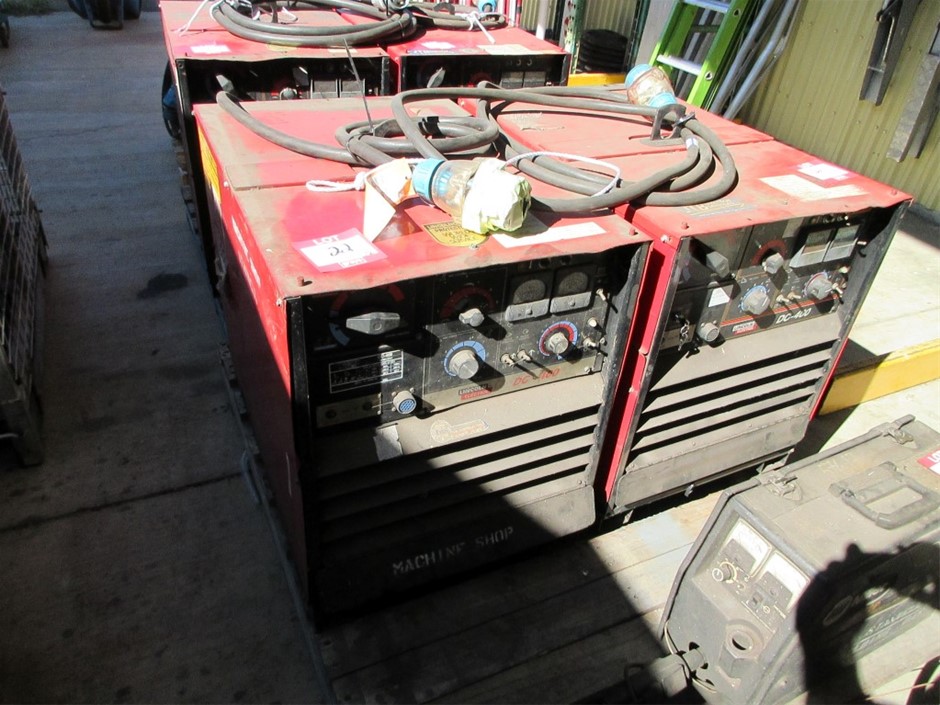 2 x Lincoln DC400 Welders Auction (0022-7047814) | Grays Australia