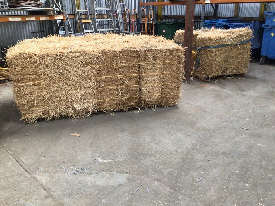 2 x Assorted Pallets of Straw Auction (0079-3027214) | Grays Australia