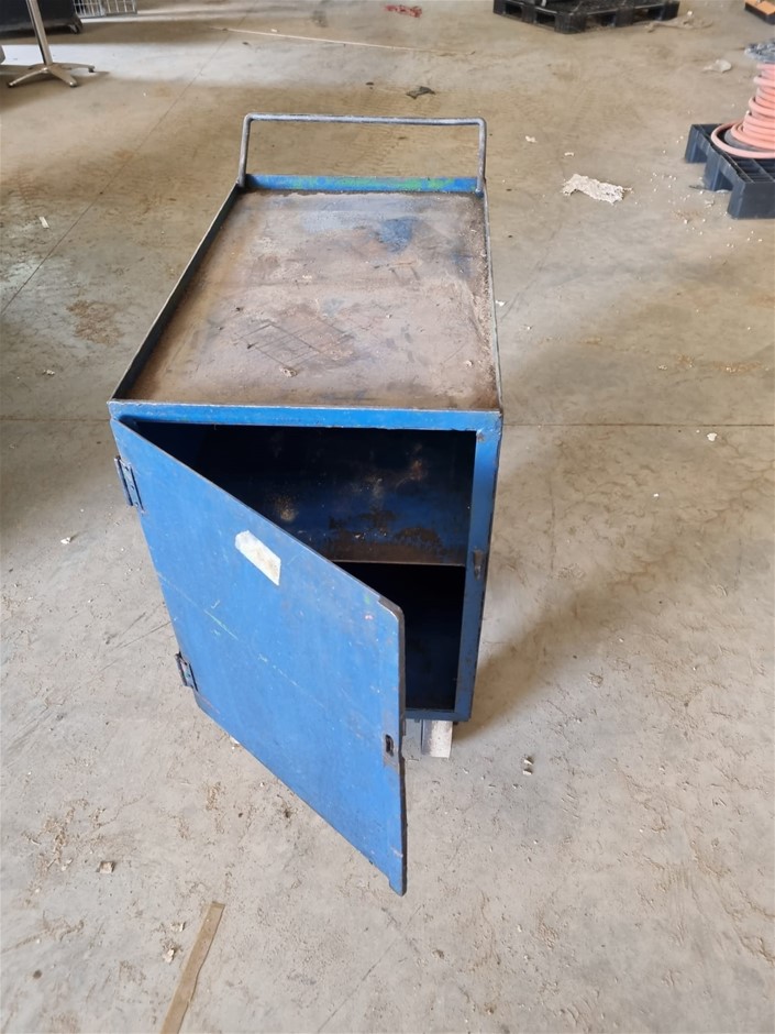 Custom Made Work Trolley on Wheels Auction (0021-5054659) | Grays Australia