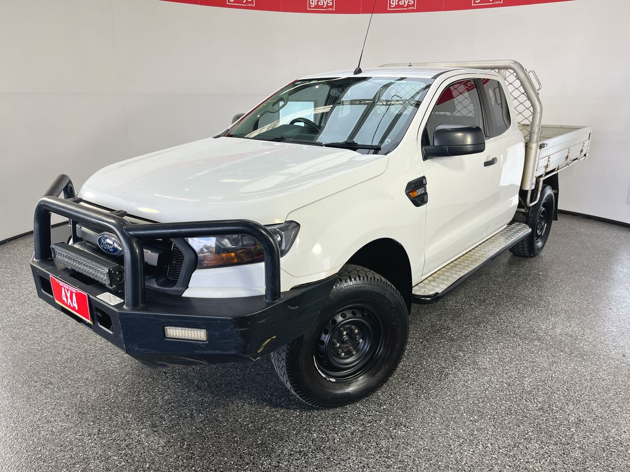 2017 Ford Ranger XL 4X4 PX II Turbo Diesel Automatic Extra Cab Auction ...