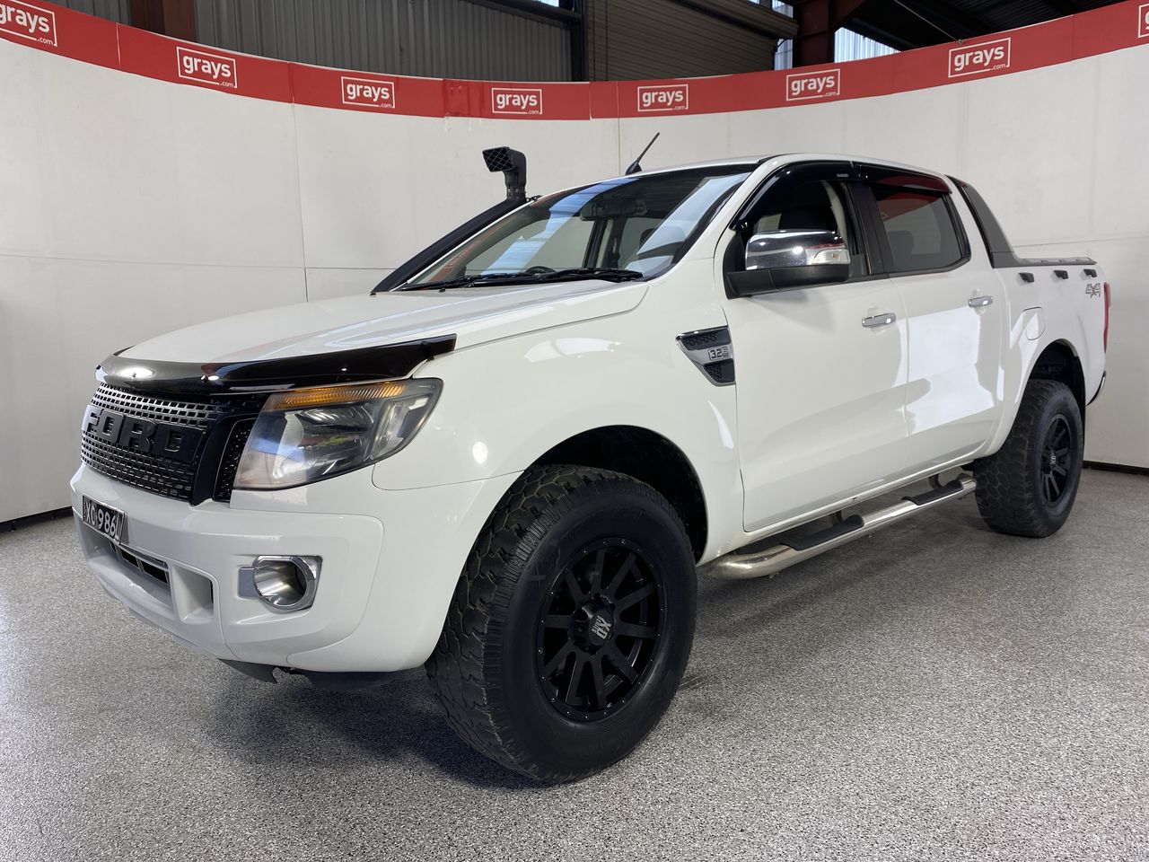 2012 Ford Ranger XL 4X4 PX Turbo Diesel Manual Dual Cab