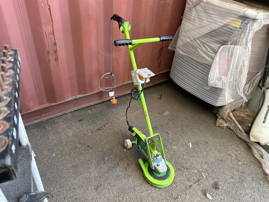 Hitachi Small Hand Held Concrete Mower Auction (0033-3027384) | Grays ...