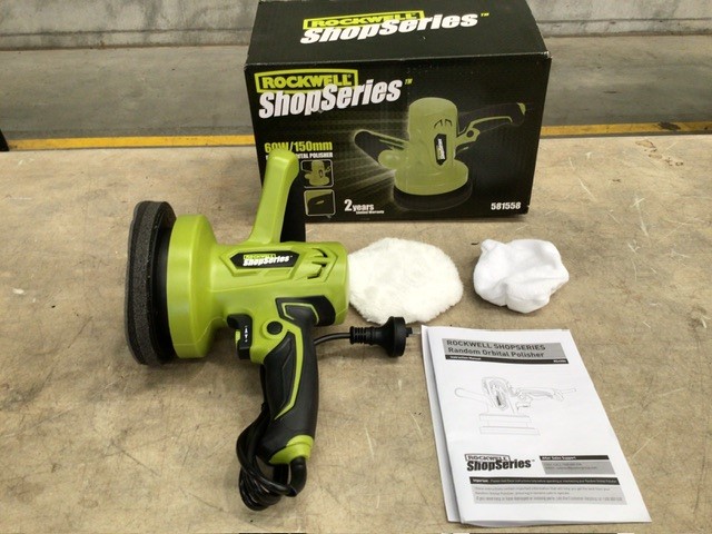 Rockwell RS4506 Electrical Random Orbital Sander Auction (0015-9046362 ...