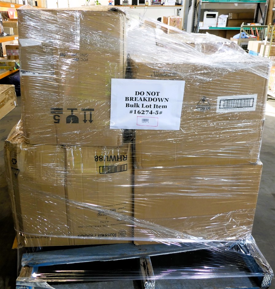 Pallet of USED/UNTESTED Dyson/iRobot Vacuum Cleaners Auction (0002 ...