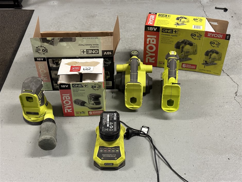Assorted Ryobi One+ 18V Battery Tools Auction (0122-7048152) | Grays ...
