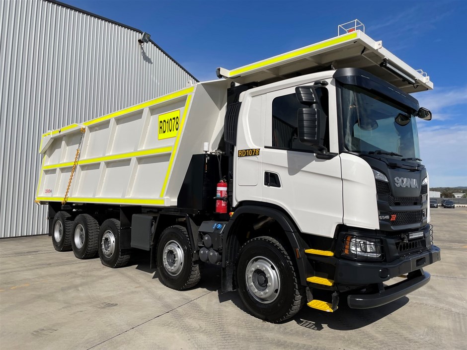 2021 Scania G540 XT 10 x 4 Tipper Truck 30m3 Auction (0001-8018045 ...