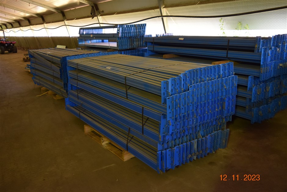 (Bid Price Per Each) "APC" Pallet Racking Load Beams Auction (0007 ...