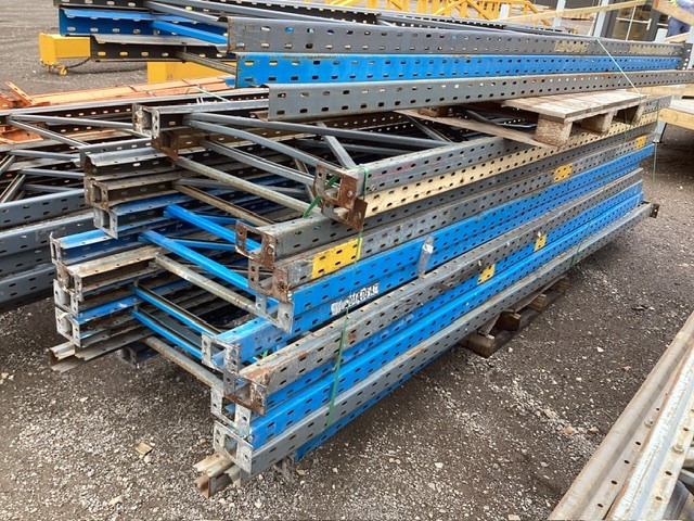 Dexion Pallet Racking Uprights, Qty x 15 Auction (0040-8018099) | Grays ...