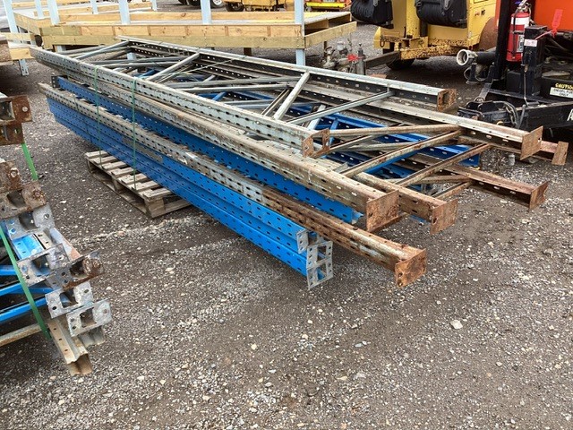Dexion Pallet Racking Uprights, Qty x 17 Auction (0041-8018099) | Grays ...