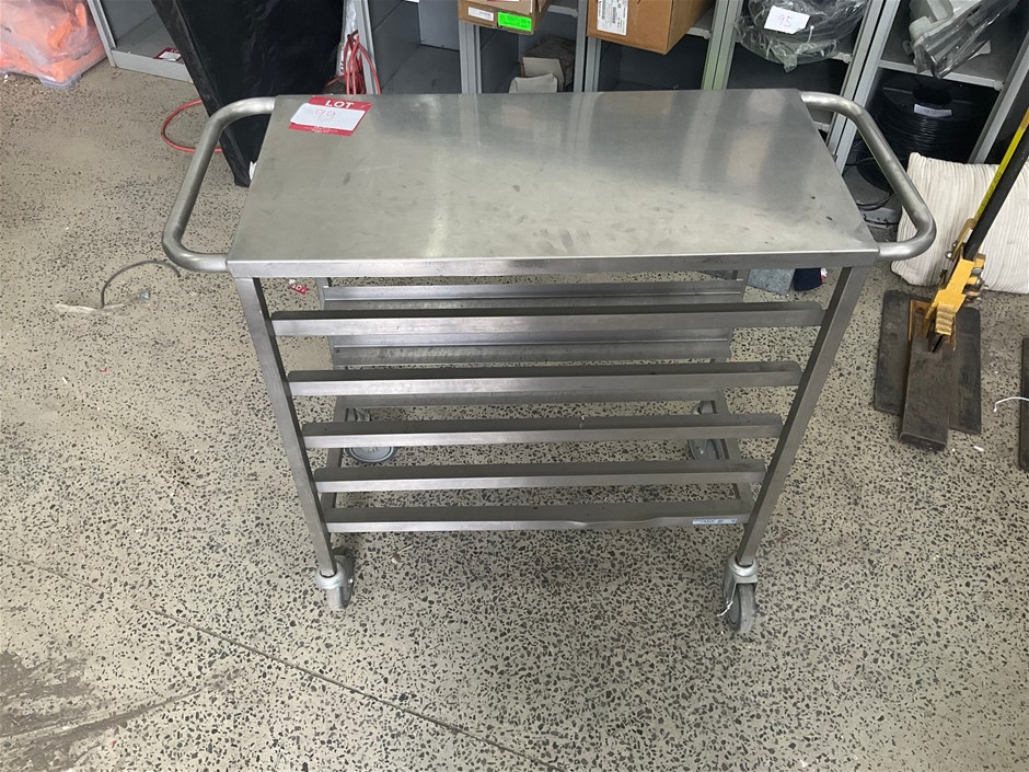 Stainless Steal Bench/Trolley Auction (0099-3027644) | Grays Australia