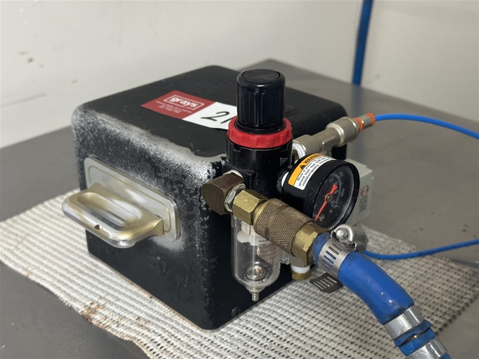 METAL WORKS Pneumatic Coin Stamper with Foot Operator Auction (0021 ...