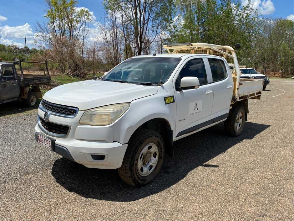 2012 Holden Colorado LX 4WD Manual - 5 Speed Dual Cab Ute Auction (0018 ...