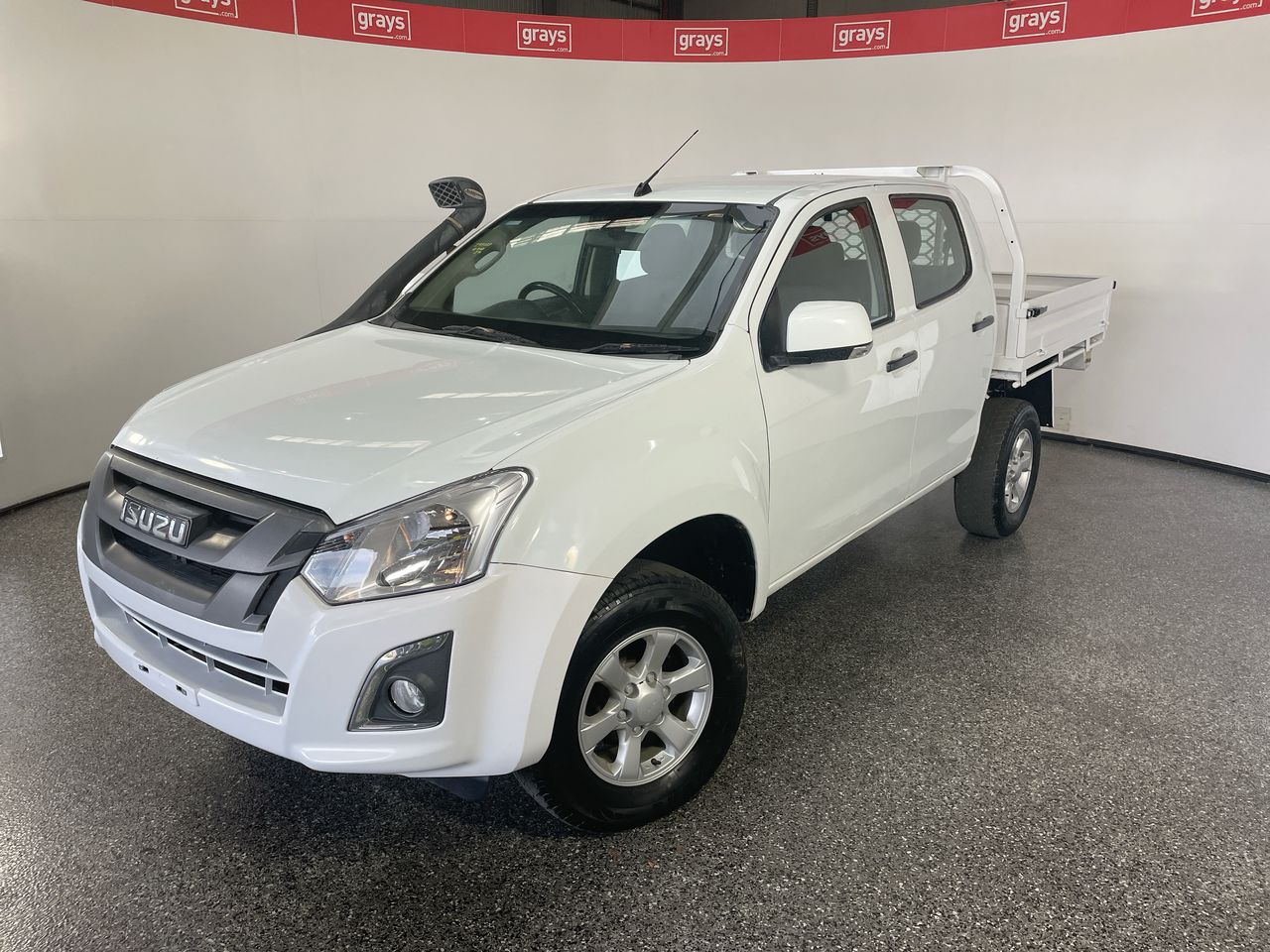 2019 Isuzu D-MAX 4X4 SX Turbo Diesel Automatic Crew Cab Chassis Auction ...