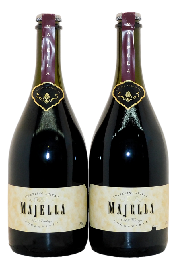 Majella Sparkling Shiraz 2007 (2x 750mL), Coonawarra. Auction (0015 ...