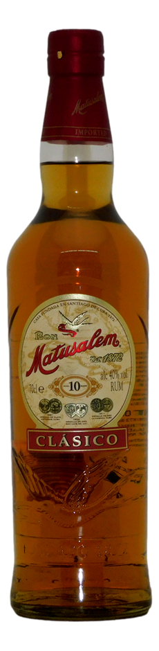 Matusalem Clasico 10 Year Old Rum (1x 700mL) Dominican Republic Auction ...