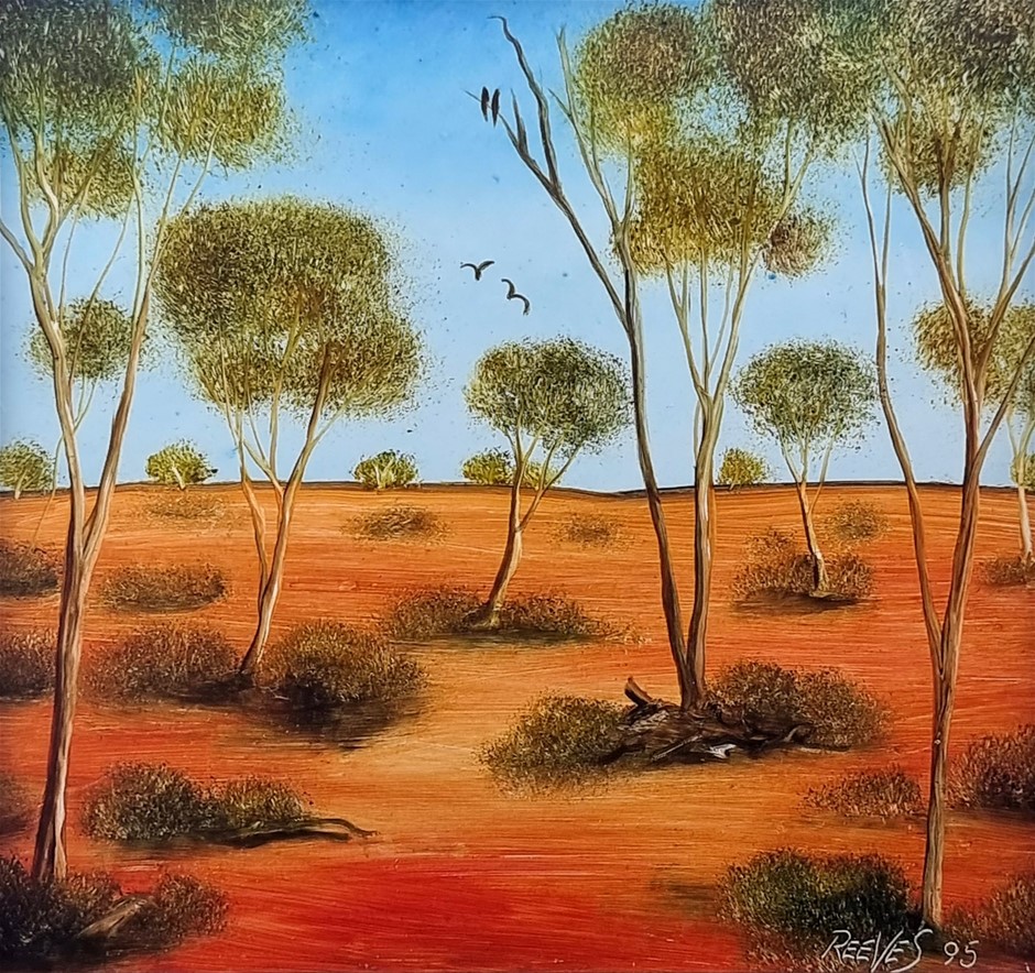 RAY REEVES (1967 - ), Original Oil Painting on Board Auction (0002 ...