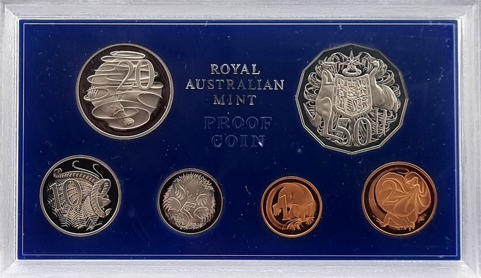 1979 AUSTRALIAN PROOF COIN SET Auction (0024-2557370) | Grays Australia