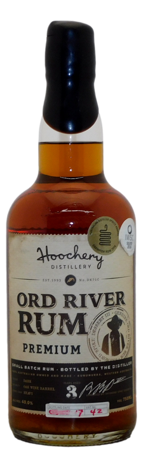 Hoochery Distillery Ord River Premium Small Batch Rum (1x 700mL) WA ...