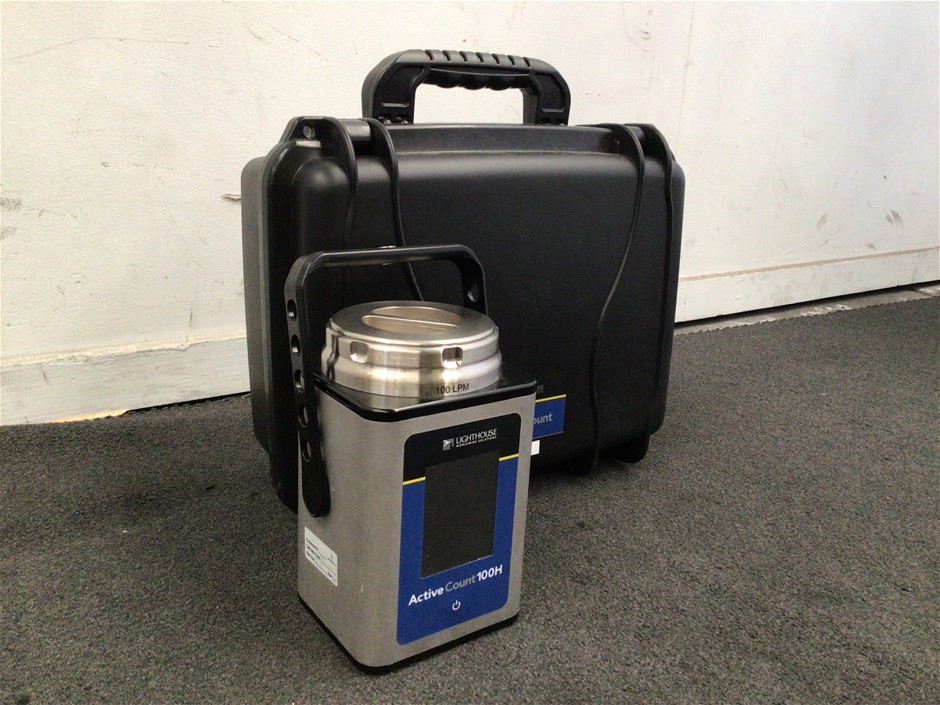 Lighthouse ActiveCount 100H Microbial Air Sampler Auction (0120-7049020 ...