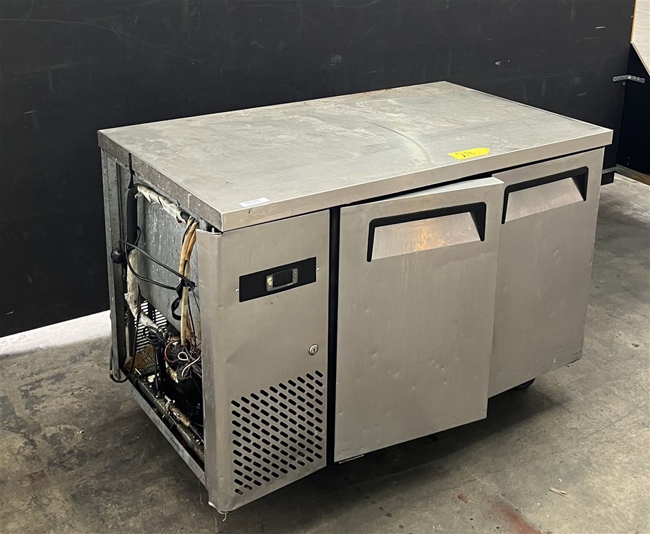 Eurochill ERE11 Under Bench 2 Door Stainless Steel Refrigerator Auction ...