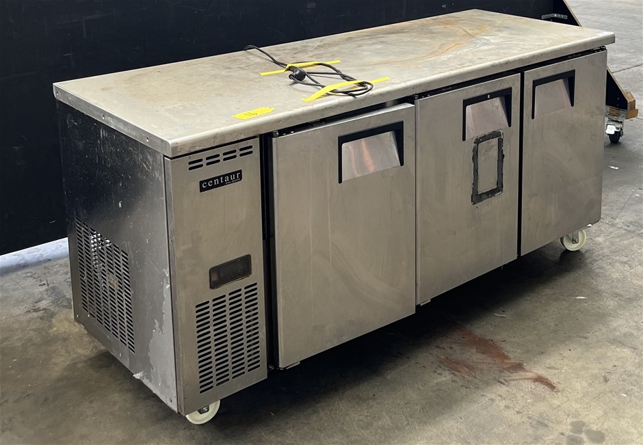 Skope BC180C-3RRRS-E Centaur Under Bench 3 Door Stainless Steel Fridge ...