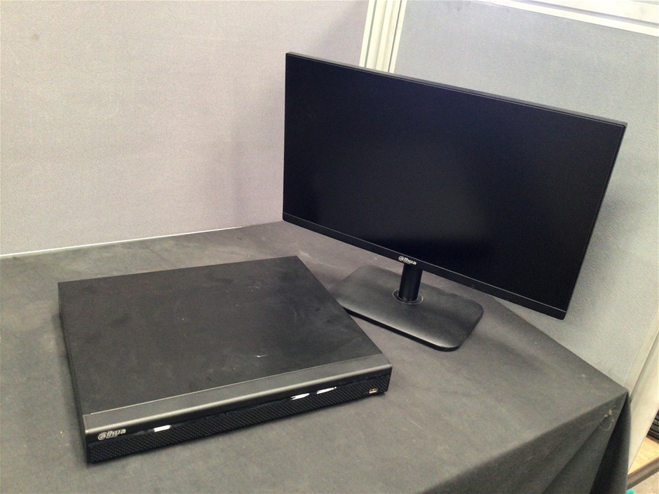 Network Video Recorder + Monitor Auction (0002-7049975) | Grays Australia