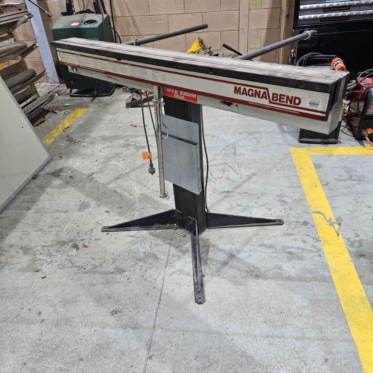 MAGNABEND Powered Bending Machine Auction (0017-3027837) | Grays Australia