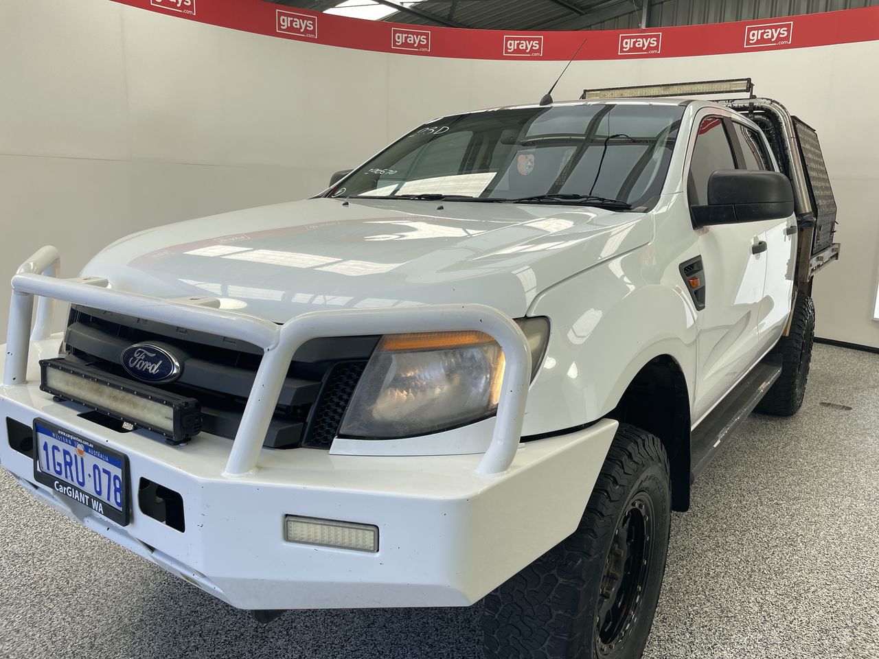 2014 Ford Ranger XL PLUS 4X4 PX Turbo Diesel Automatic Dual Cab Auction ...
