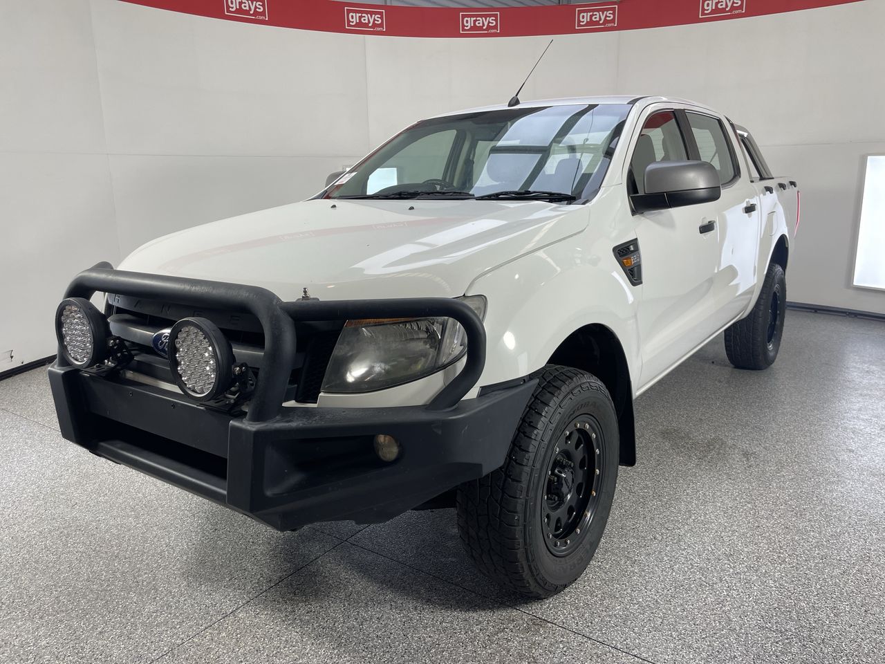 2012 Ford Ranger XL 4X4 PX Turbo Diesel Automatic Crew Cab Chassis ...