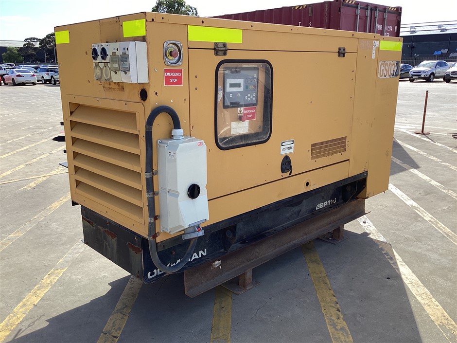 Olympian GEP110 Generator Auction (0061-8018188) | Grays Australia
