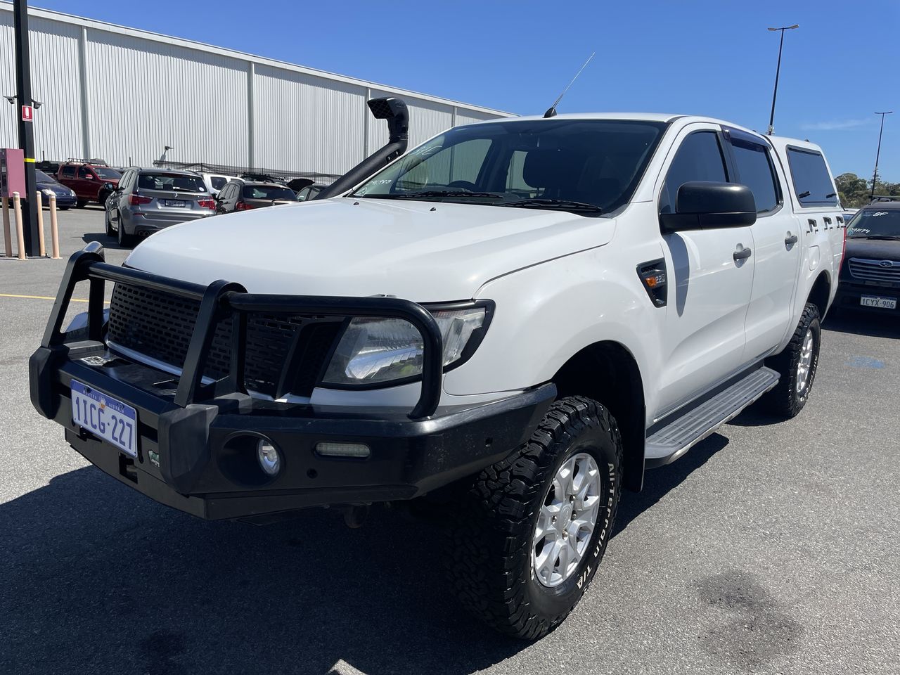 2013 Ford Ranger XL 4X4 PX Turbo Diesel Automatic Dual Cab Auction ...