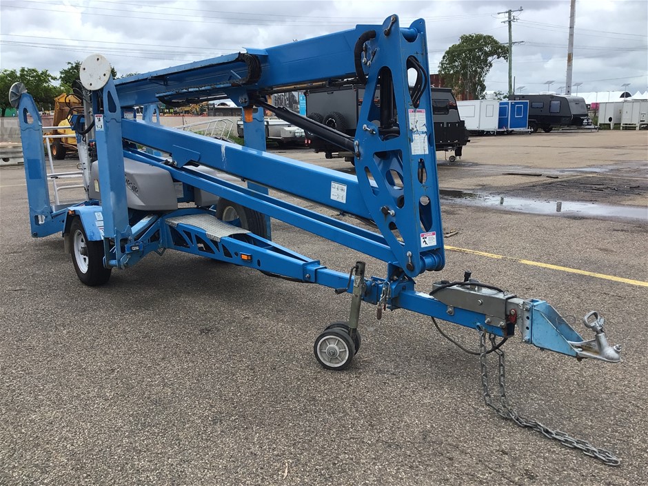 2016 Genie TZ-50 Single Boom Lift Trailer Auction (0111-7048915 ...