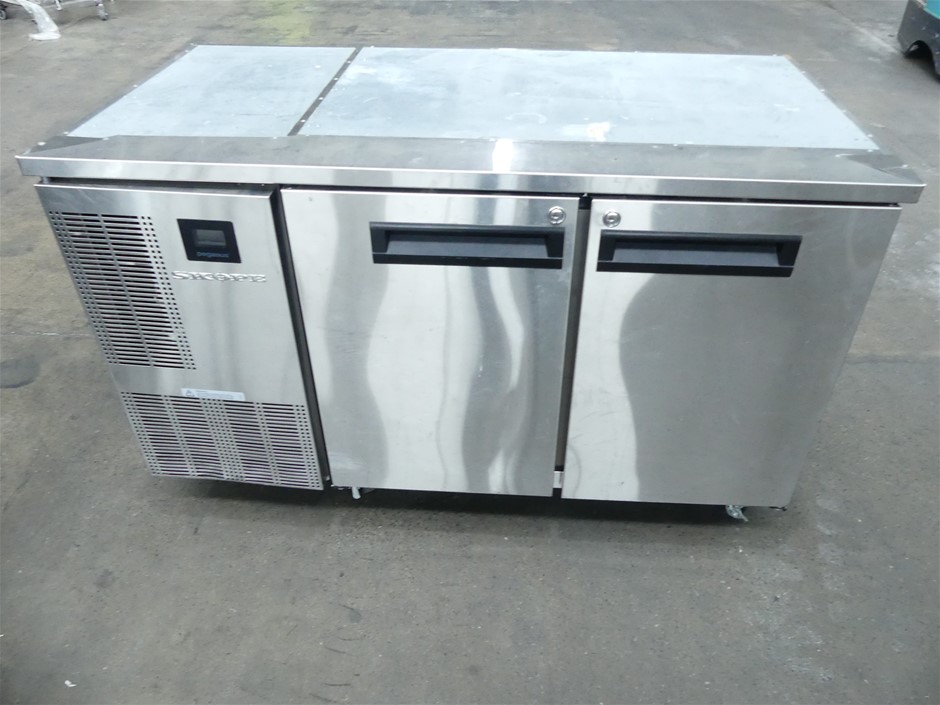 SKOPE Pegasus UE50FDD Mobile 2 Door Under Bench Fridge Auction (0009 ...