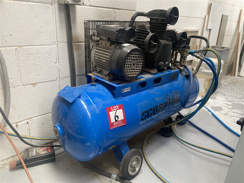 SCORPION Portable air compressor Auction (0006-5055072) | Grays Australia
