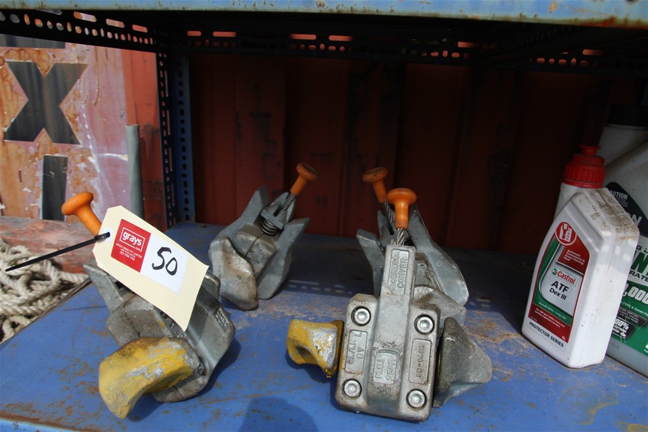 MacGregor Convert SD-0A09 4 x Container Locking Pin Dual Sided Auction ...