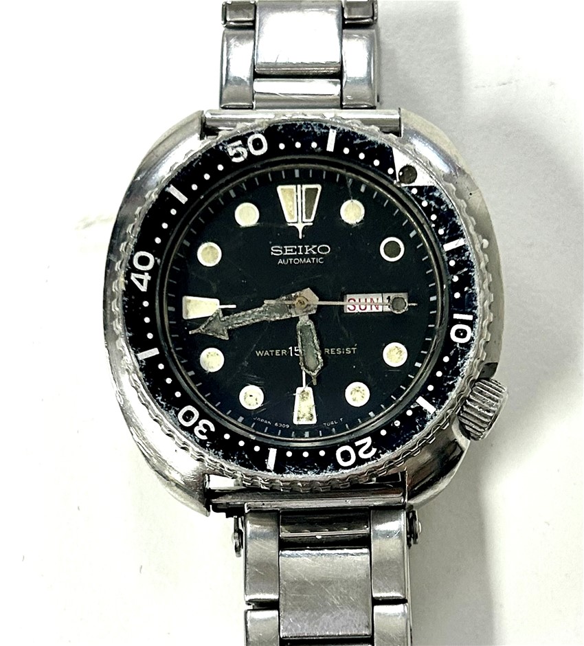 Seiko Vintage Turtle Divers Watch Auction (0062-2557516) | Grays Australia