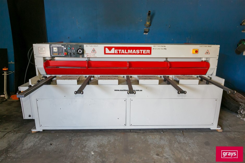 2023 Metal Master MG-840-B Mechanical NC Guillotine Auction (0001 ...