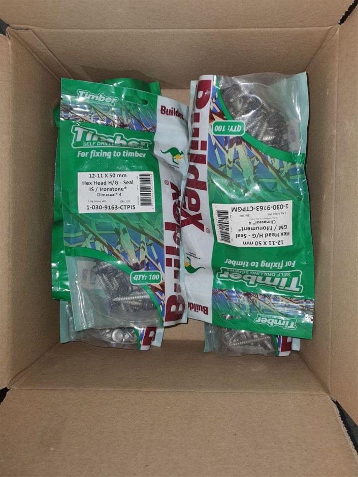 Buildex Timber Self Drilling Screws Auction (0486-5055252) | Grays ...