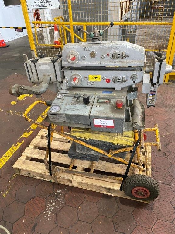 CBS Cable Blowing Machine Auction (0022-3027975) | Grays Australia