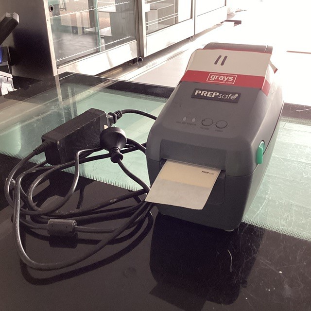 Prep Safe Label Printer Auction (0011-8018307) | Grays Australia