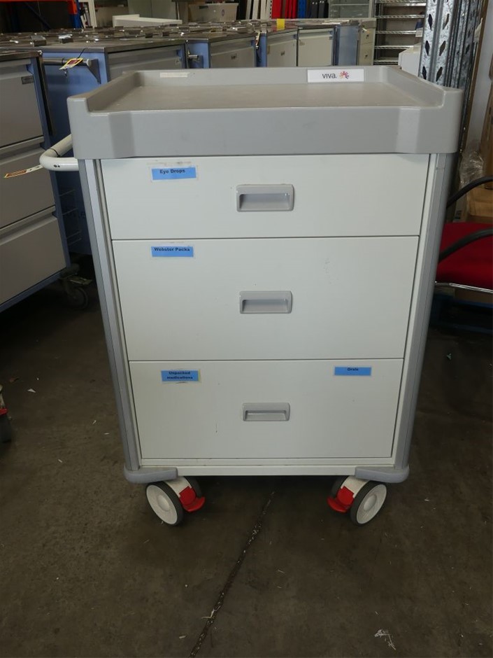 Viva Pre-Pack Medication Cart Auction (0131-5056735) | Grays Australia