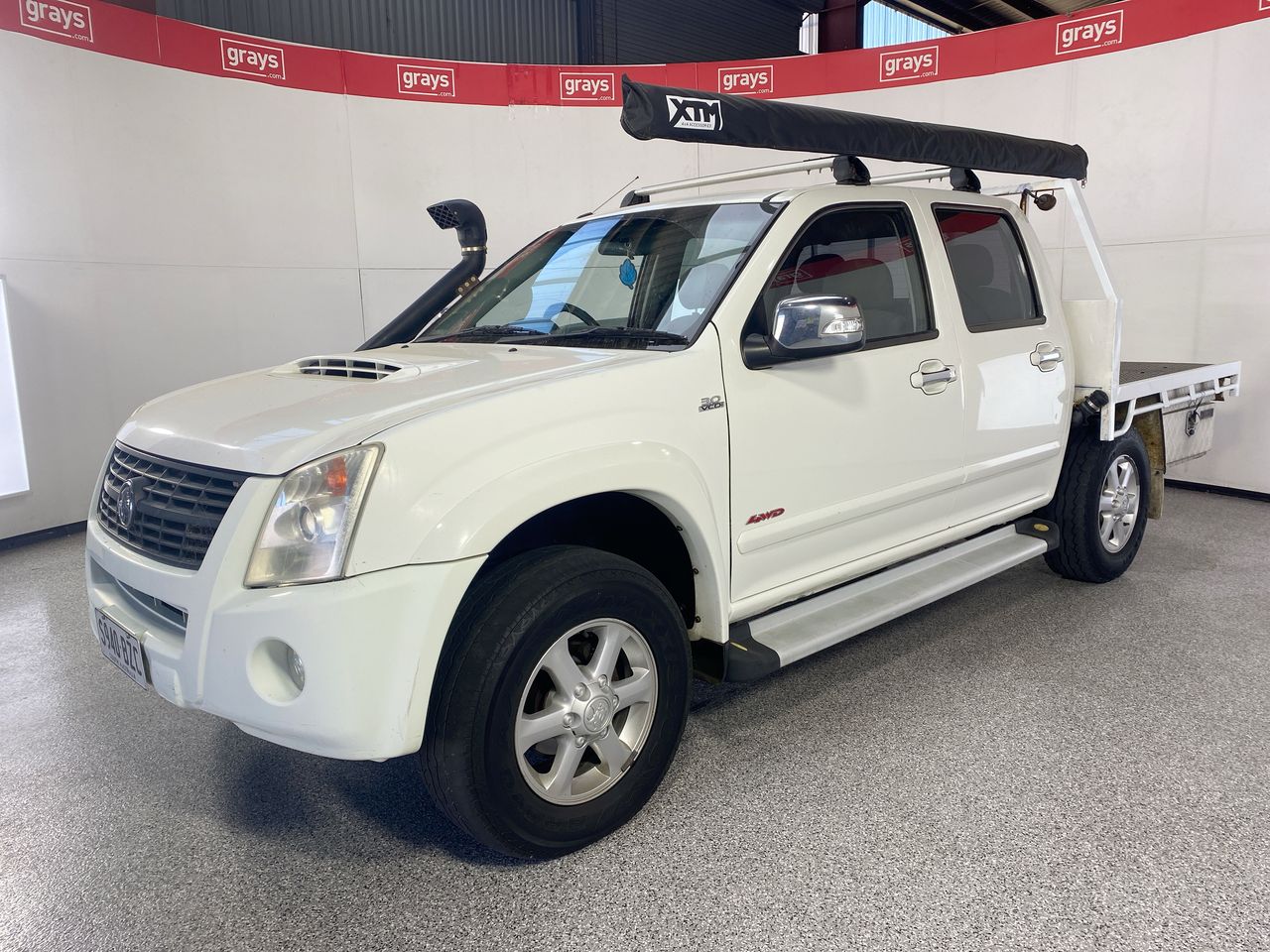 2007 Holden Rodeo LT 4X4 TD RA Turbo Diesel Manual Dual Cab Auction ...